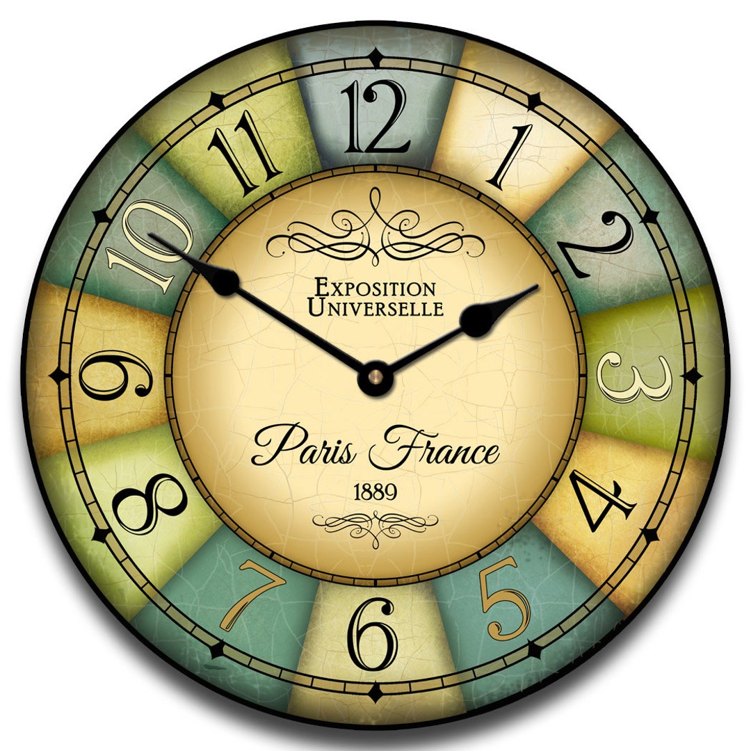 Paris World’s Fair Wall Clock 2 - Etsy