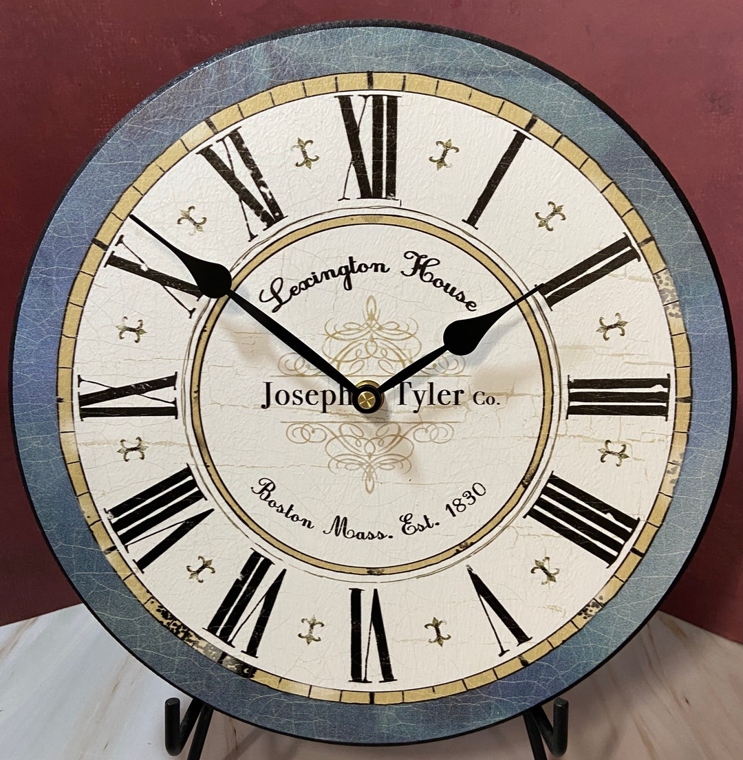 Vermont Blue Wall Clock 8 Sizes to Choose Made in USA - Etsy