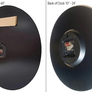 Wine Barrel Lid Clock, Large Wall Clock, Choose From 8 Sizes. Extra ...