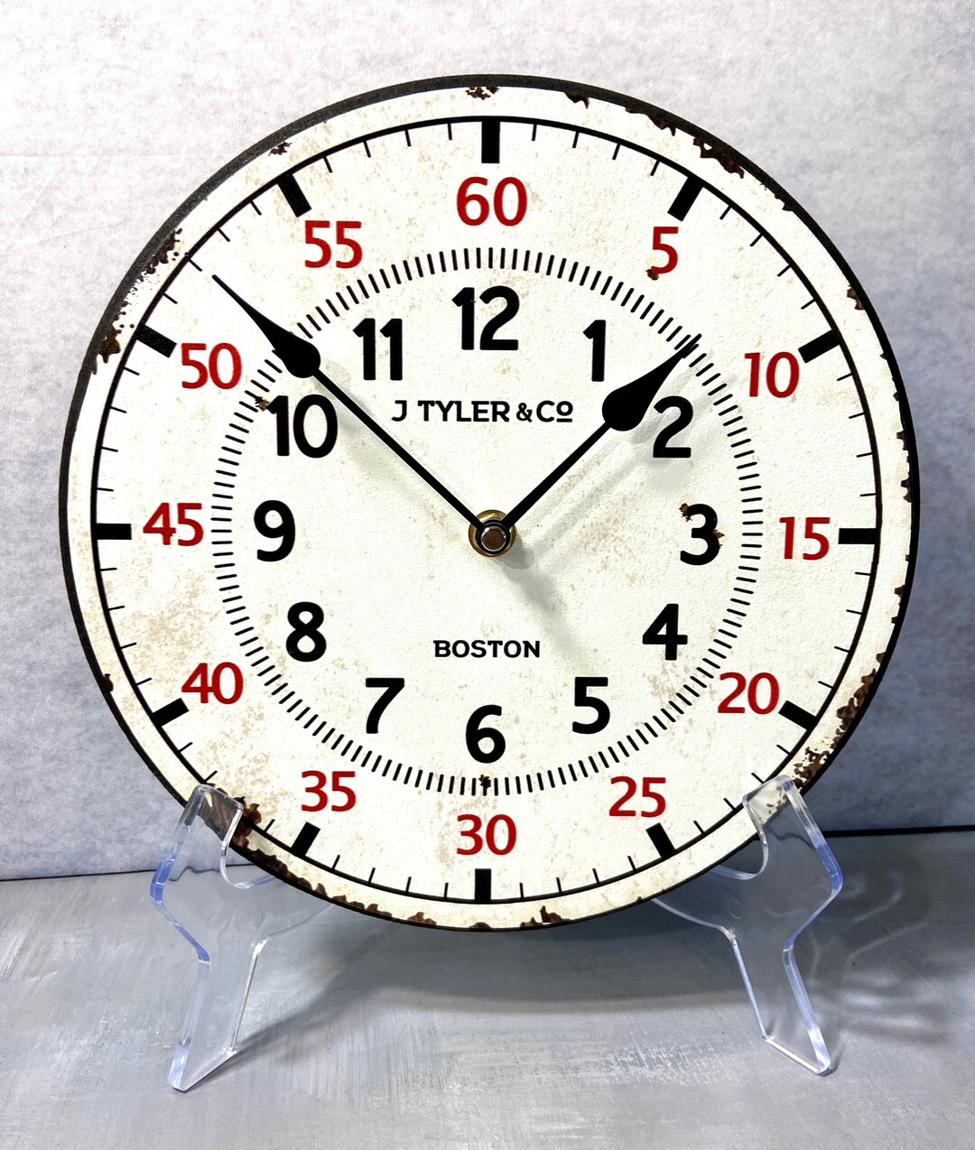 Cincinnati Wall Clock, 8 Sizes, Large Wall Clock, Extra QUIET Mechanism ...