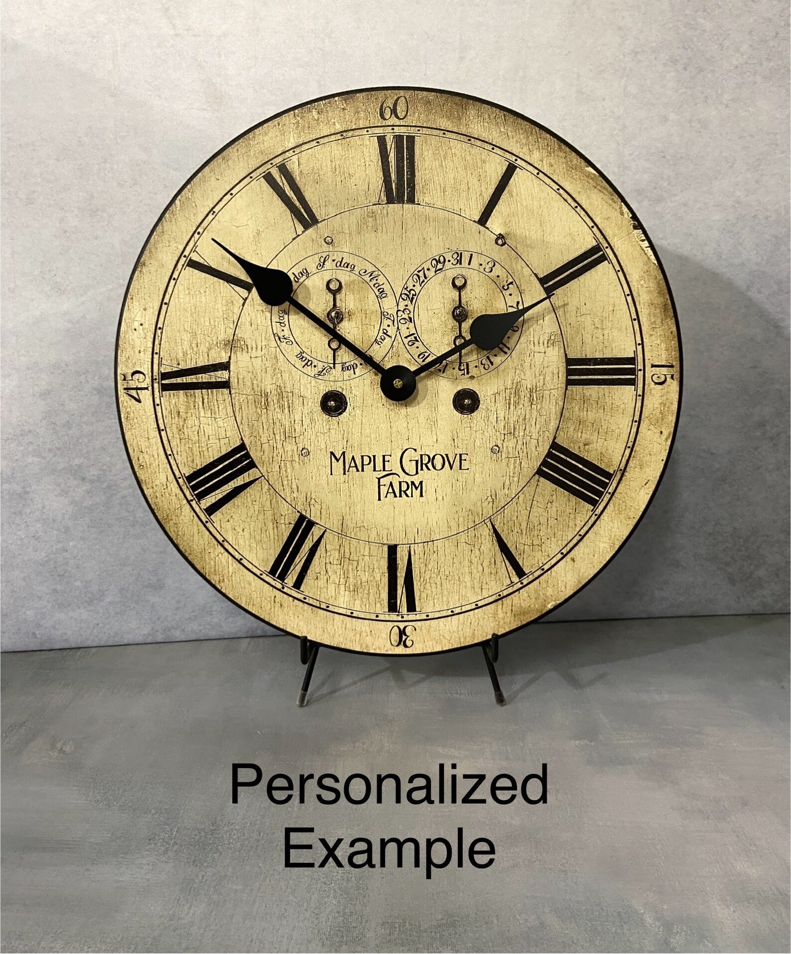 Walton Clock, 8 Sizes!!, EXTRA Quiet Mechanism, Lifetime Warranty ...