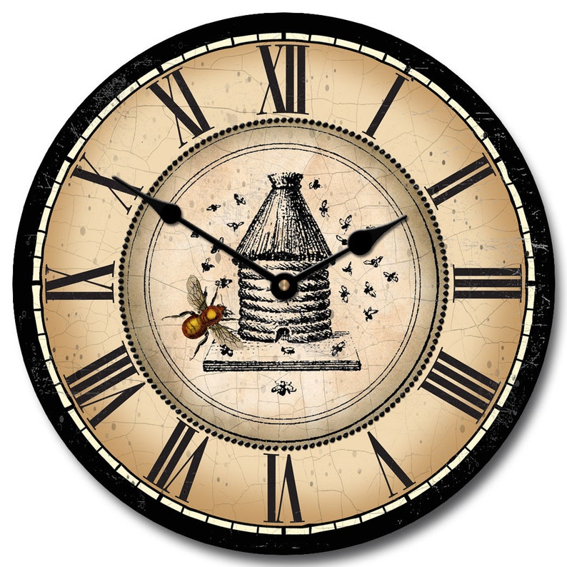 Beehive Wall Clock 8 Sizes to Choose Made in USA Lifetime - Etsy