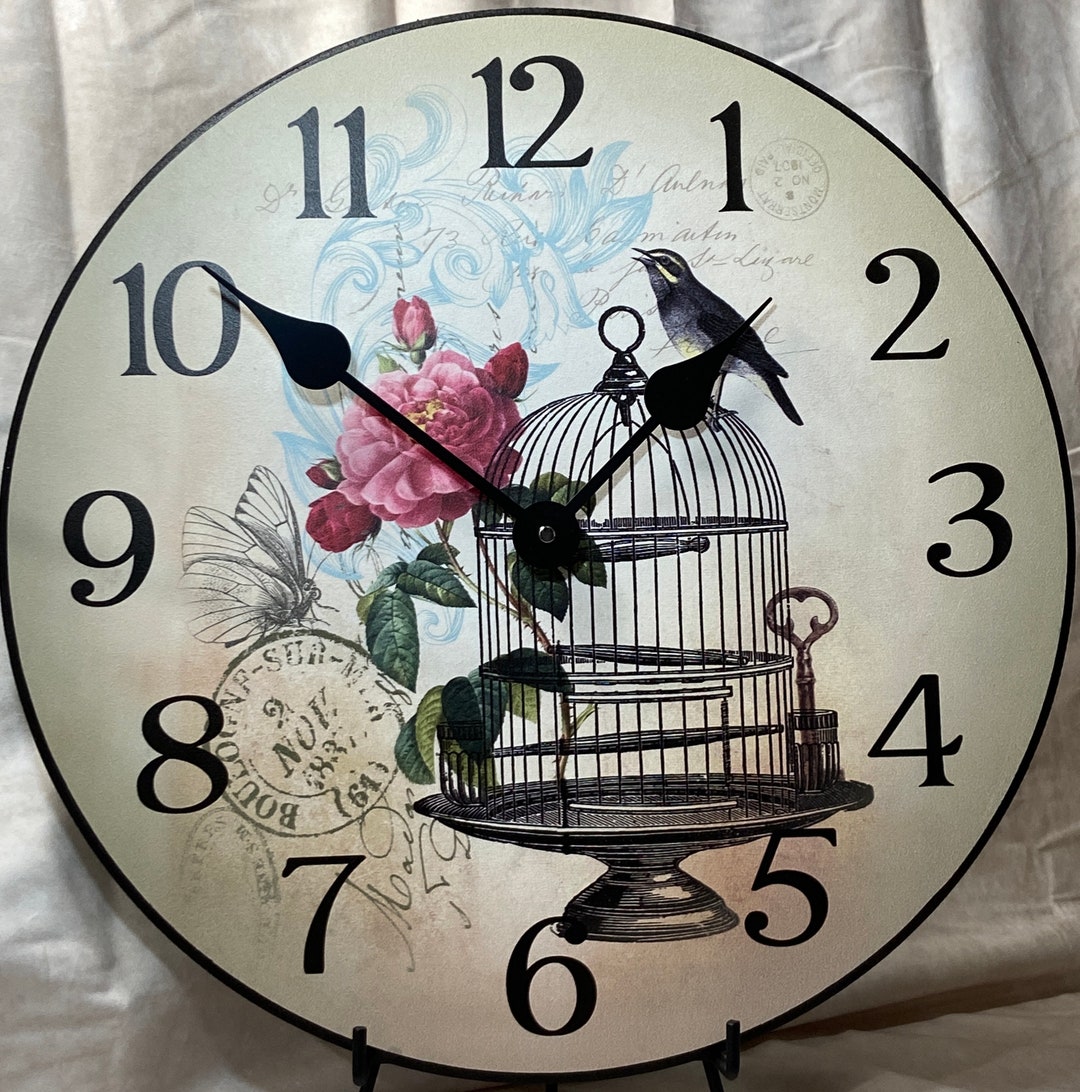 Free as a Bird Wall Clock, Large Wall Clock, Choose From 8 Sizes. Extra ...