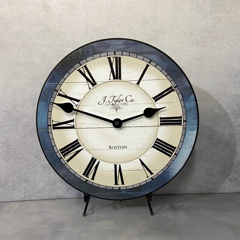 Antique Wall Clock - Etsy