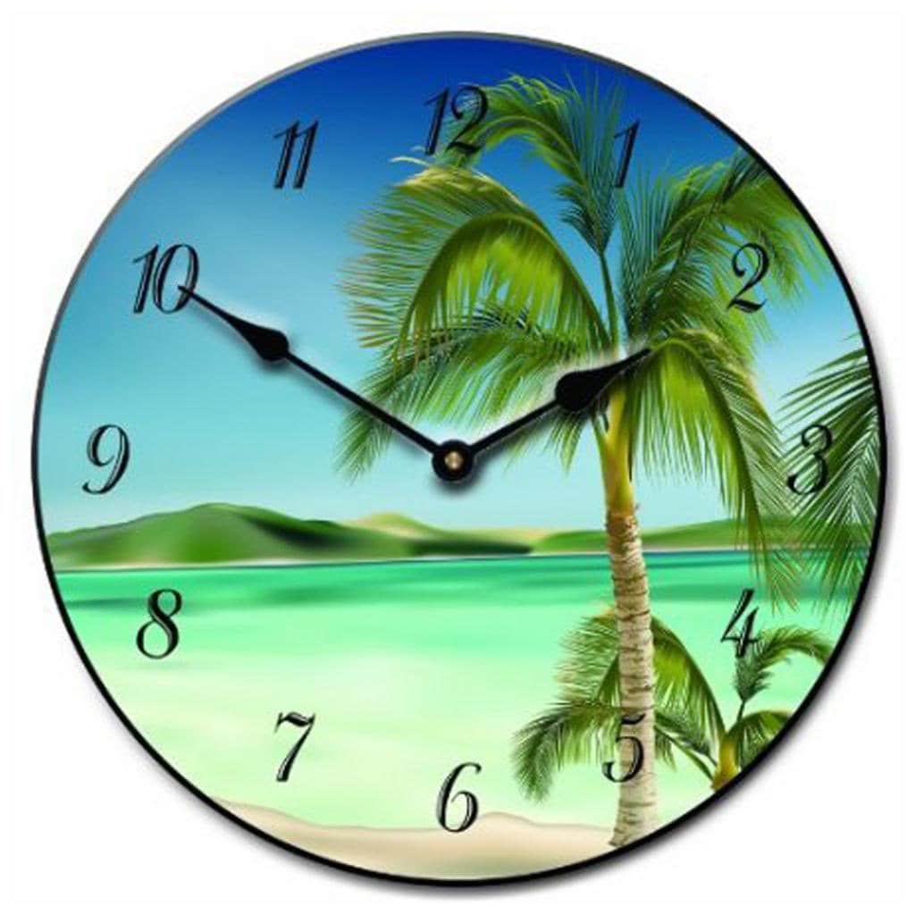 Beach Wall Clock 2 8 Sizes to Choose Made in USA Lifetime - Etsy