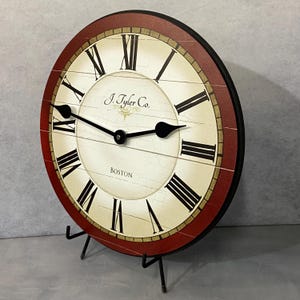 Carolina Red Wall Clock, 8 Sizes!!, EXTRA Quiet Mechanism, Lifetime ...