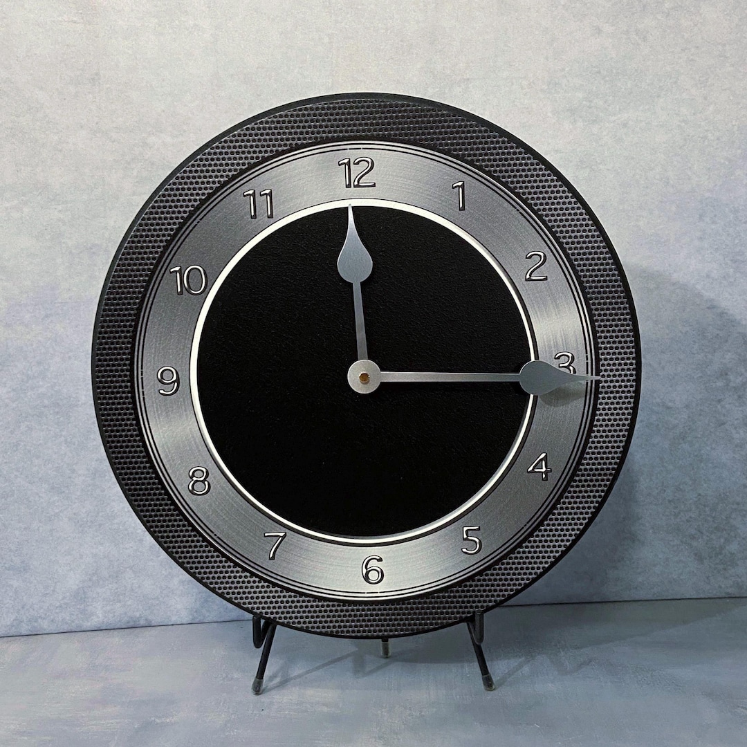 Heavy Metal Wall Clock 2, 8 Sizes to Choose, Made in USA, Lifetime ...