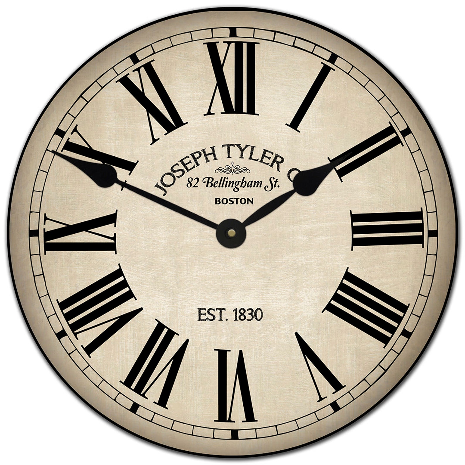 Hamilton Wall Clock, Ultra Quiet Quartz Mechanism, Free Customization ...