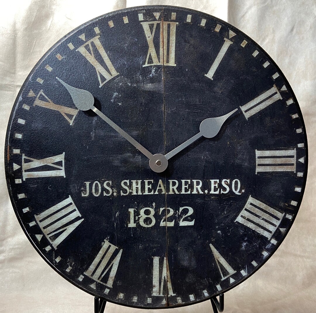Old Sheriffs Wall Clock 8 Sizes to Choose Made in USA - Etsy