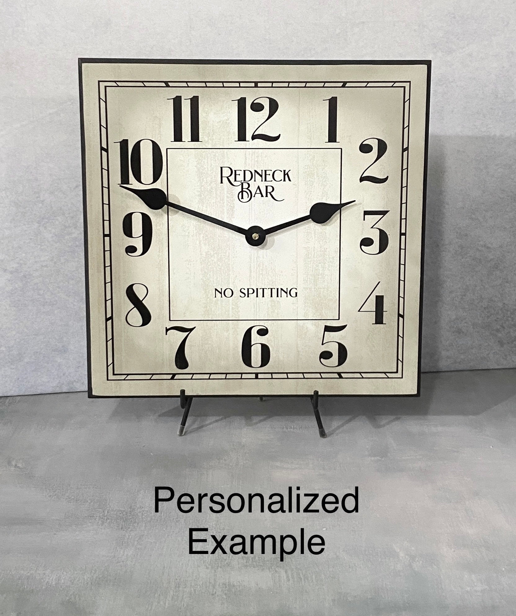 Walton Square Parchment Wall Clock, 5 Sizes, Lifetime Warranty, Made in ...