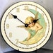 Moon Angel Wall Clock, EXTRA QUIET, Lifetime Warranty, Angel Clock ...