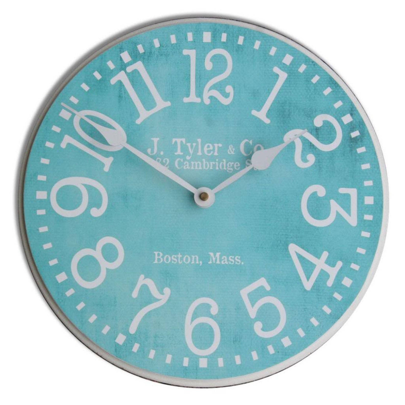 Turquoise Wall Clock 8 Sizes to Choose Made in USA Lifetime - Etsy