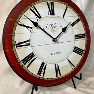 Carolina Red Wall Clock Large Wall Clock Choose From 8 - Etsy