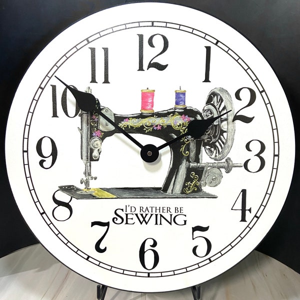 Sewing Room Clock - Etsy