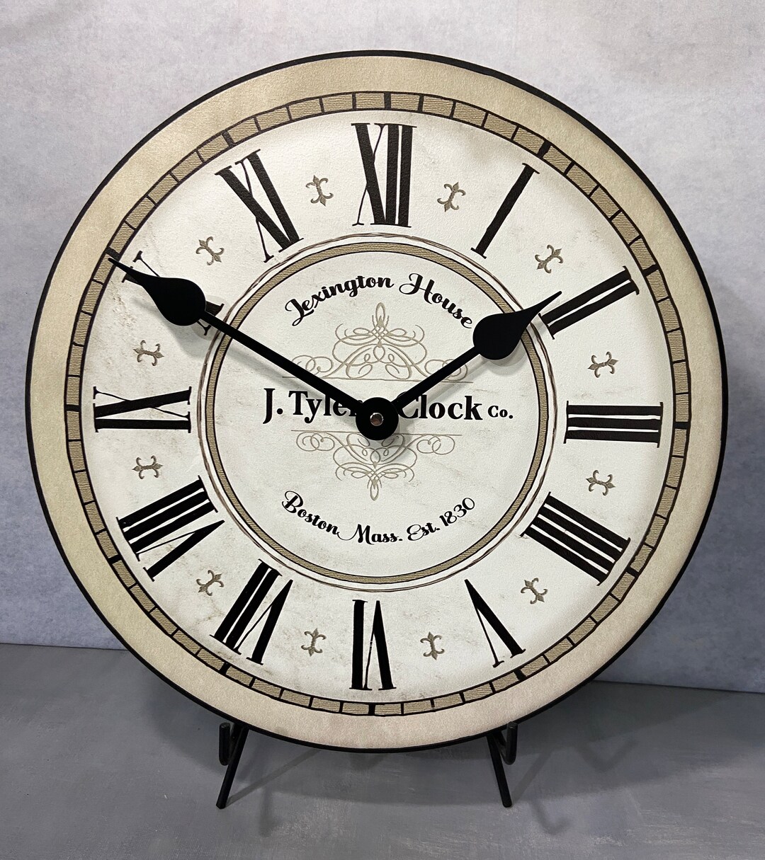 Vermont Ivory Wall Clock, 8 Sizes to Choose, Made in USA, Lifetime ...