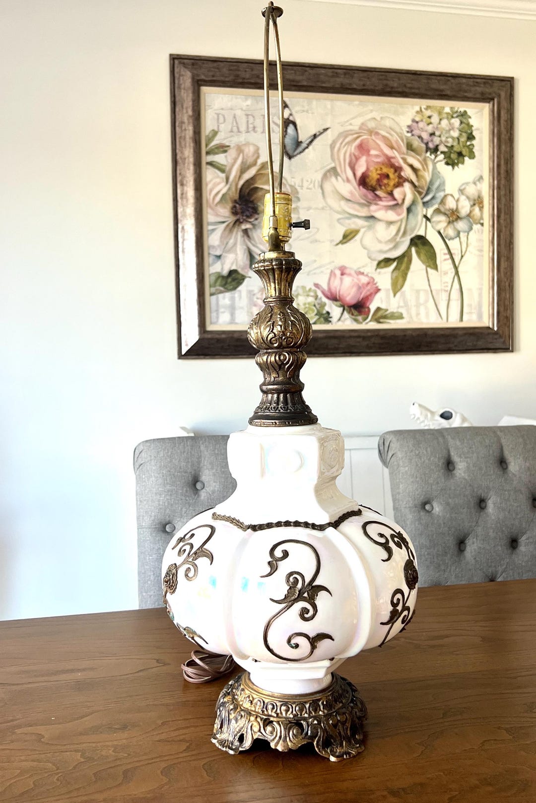 Vintage Falkenstein Style Table Lamp - Accurate Casting Company ...