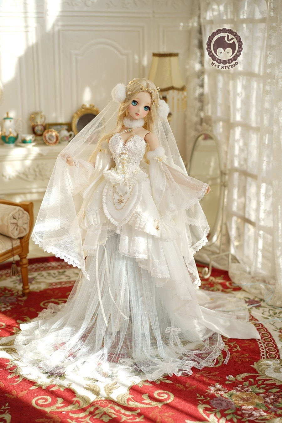 Snow Princess for SD10 SD16 Sdgr Smart Doll Dollfie Dream Girl (BJD) - Etsy