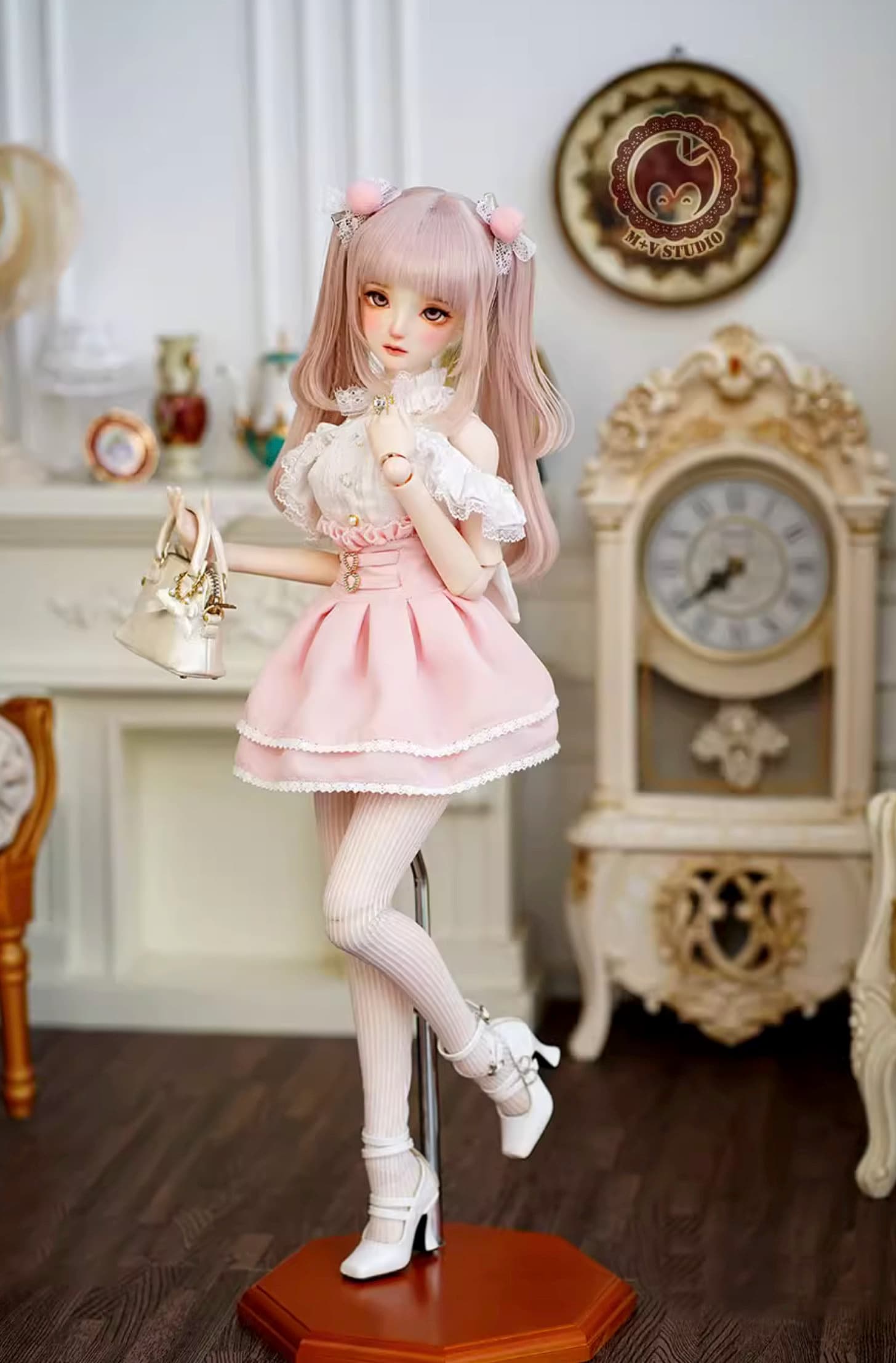 White Strawberry for SD10 SD16 Sdgr Smart Doll Dollfie Dream Girl (BJD ...