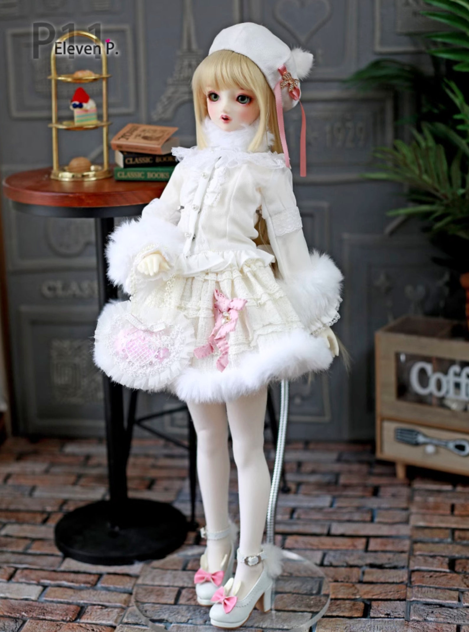 White Lover VI, Dress Set for Dollfie Dream Smart Doll Girl SDGR SD10 ...