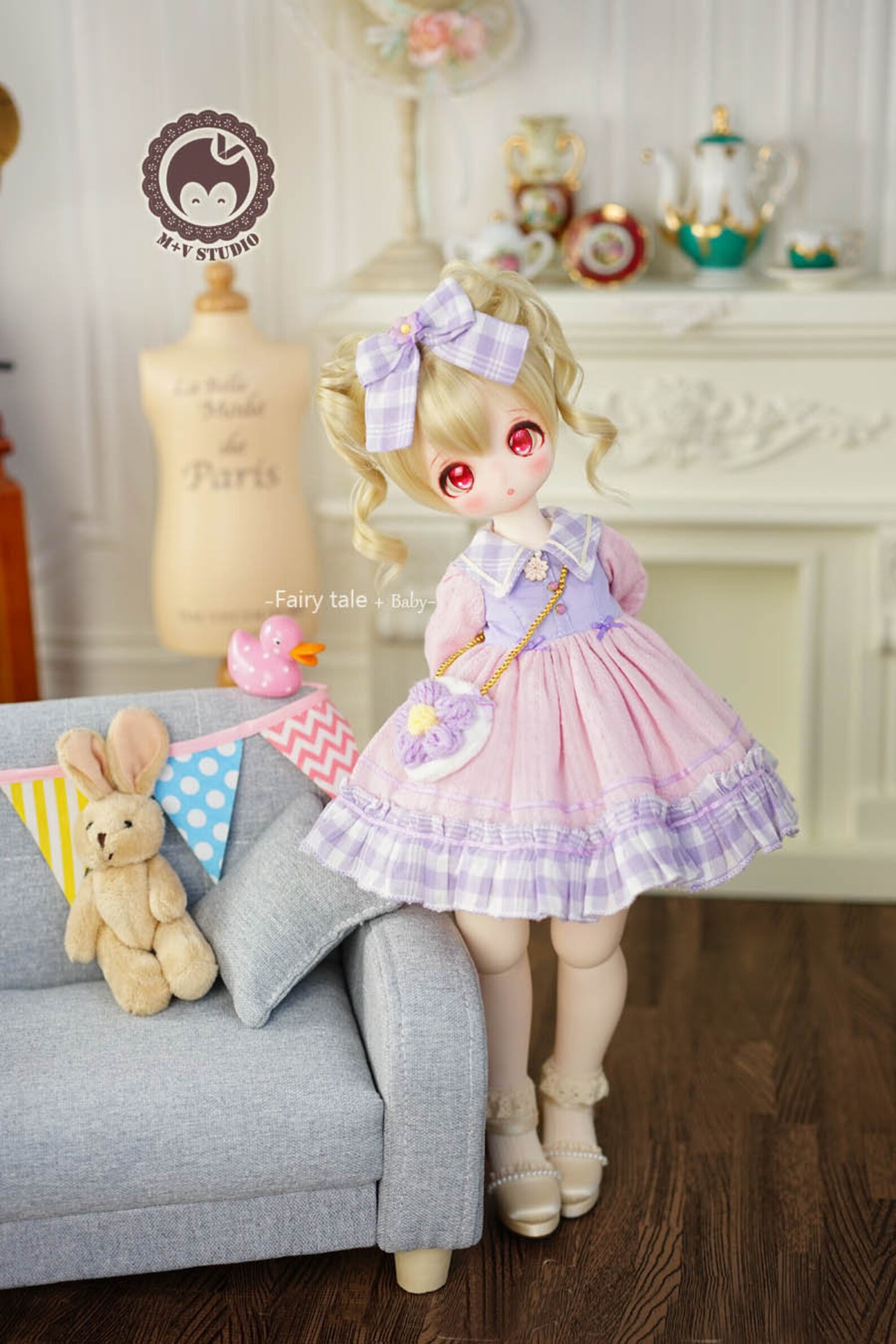 Fairytale-baby Dress Set for MSD / MDD BJD - Etsy