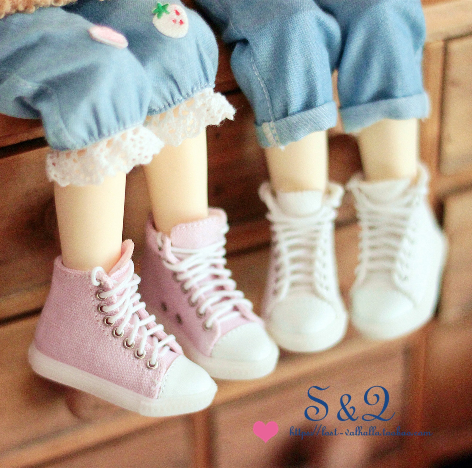 High Top Pastel Color Sneakers for BJD Smart Doll / Sd / Msd / | Etsy