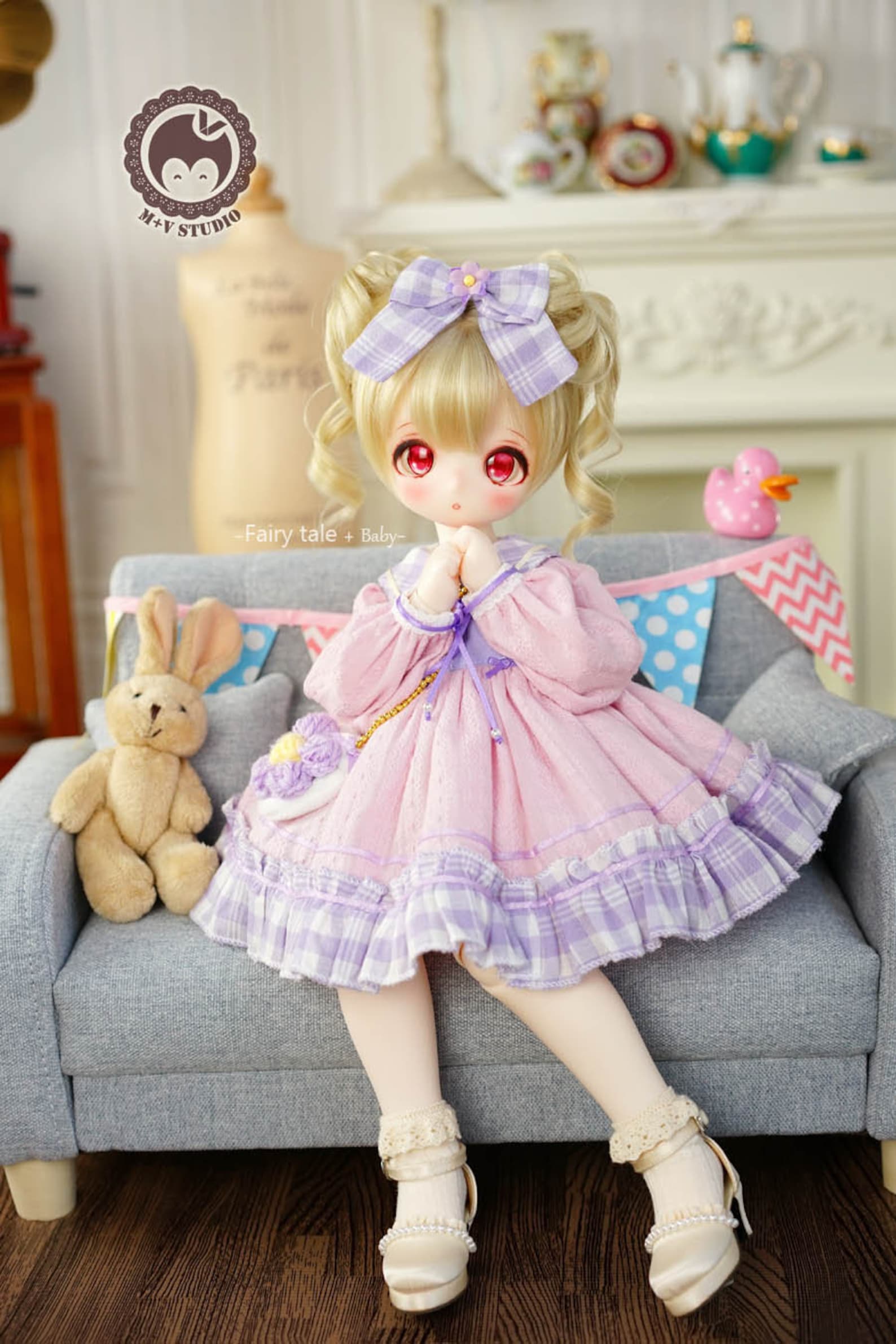 Fairytale-baby Dress Set for MSD / MDD BJD - Etsy