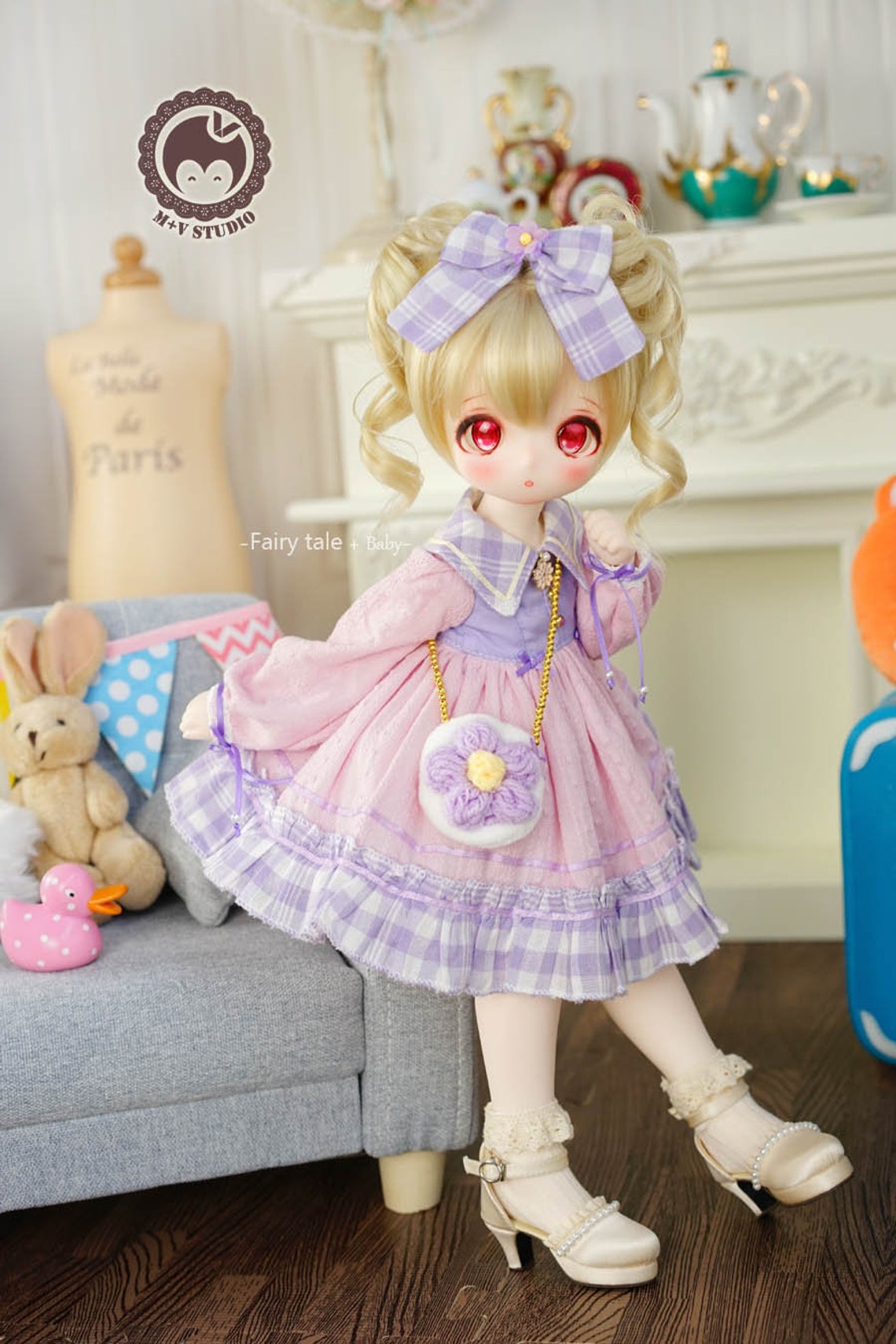 Fairytale-baby Dress Set for MSD / MDD BJD - Etsy