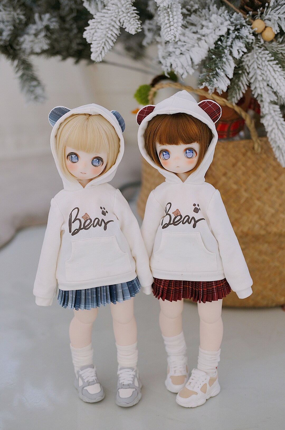 Bear Hoodie for MSD MDD Yosd Doll (BJD) - Etsy