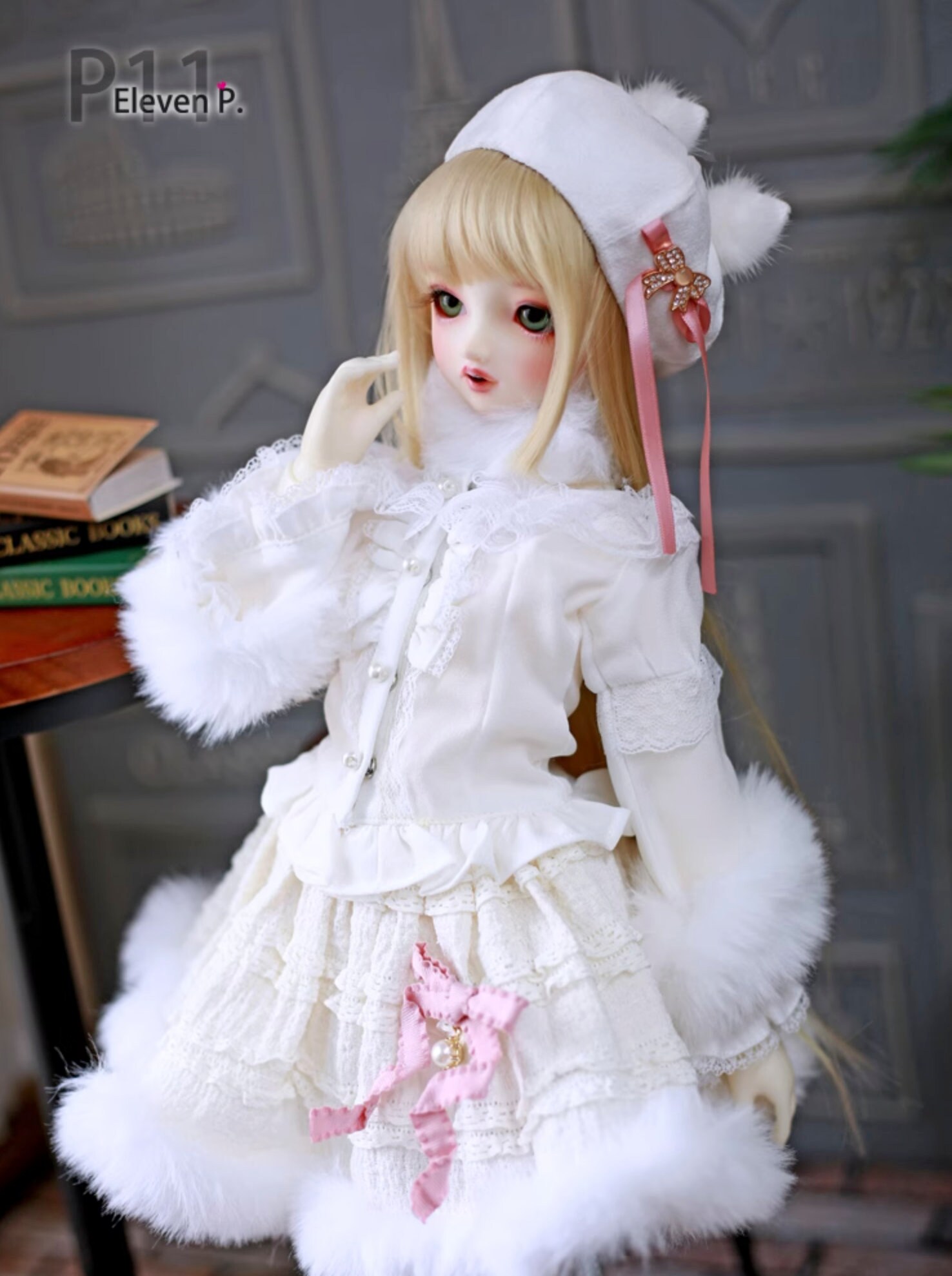 White Lover VI, Dress Set for Dollfie Dream Smart Doll Girl SDGR SD10 ...