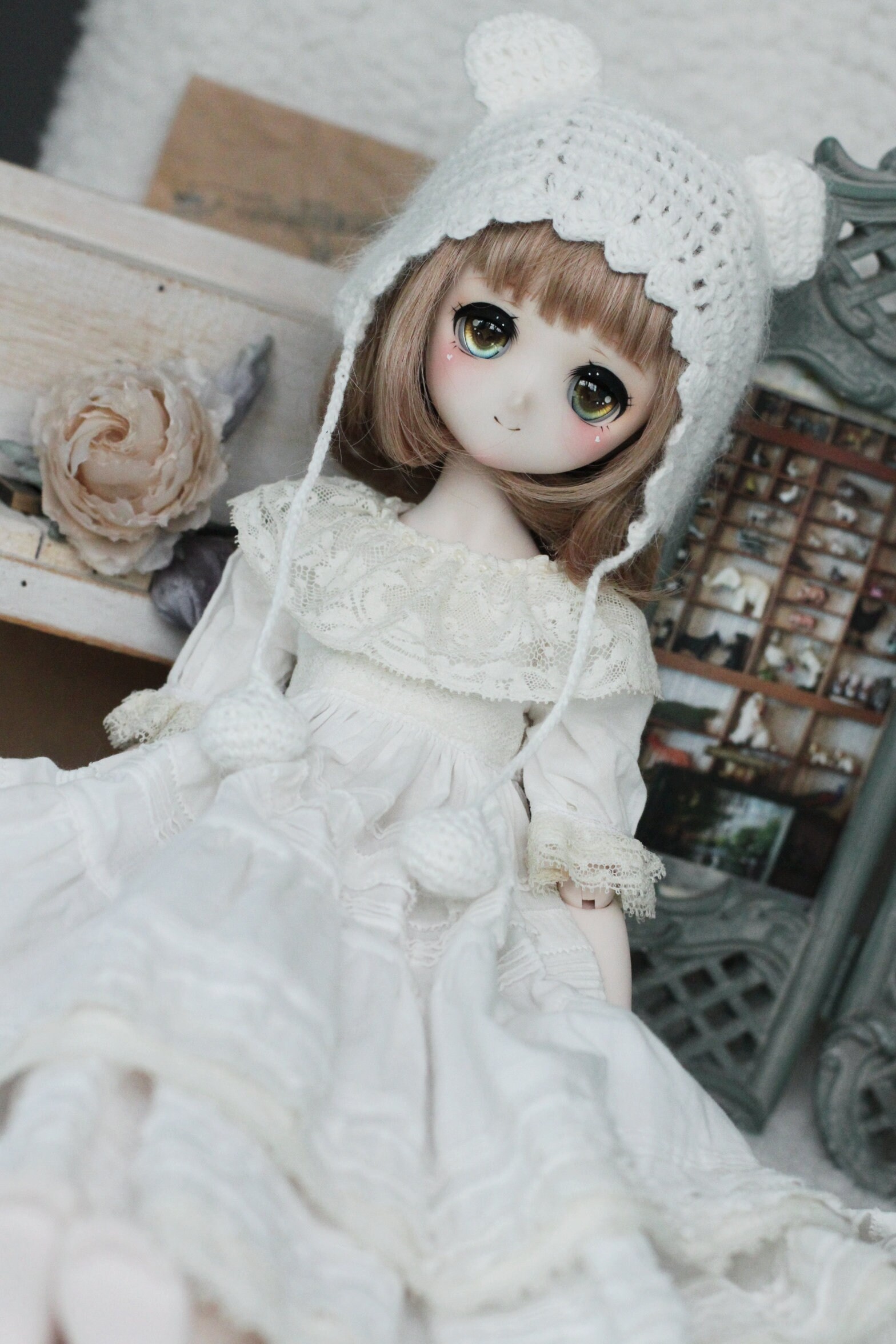 Wool Beanie Hat Type C for SD 10/13 MSD Yosd BJD | Etsy