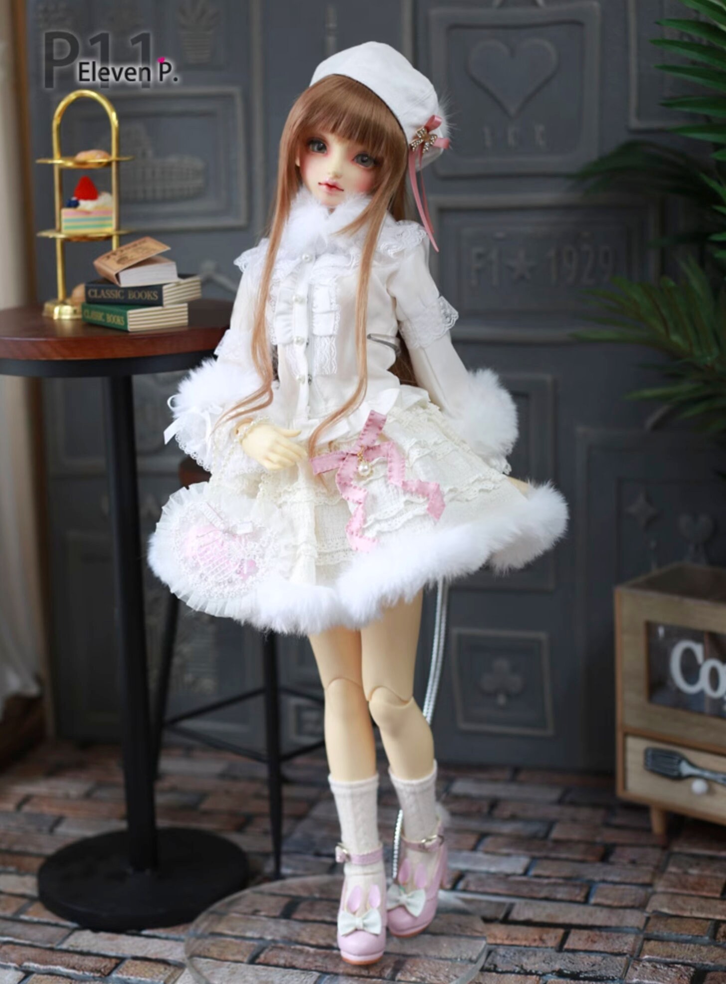 White Lover VI, Dress Set for Dollfie Dream Smart Doll Girl SDGR SD10 ...