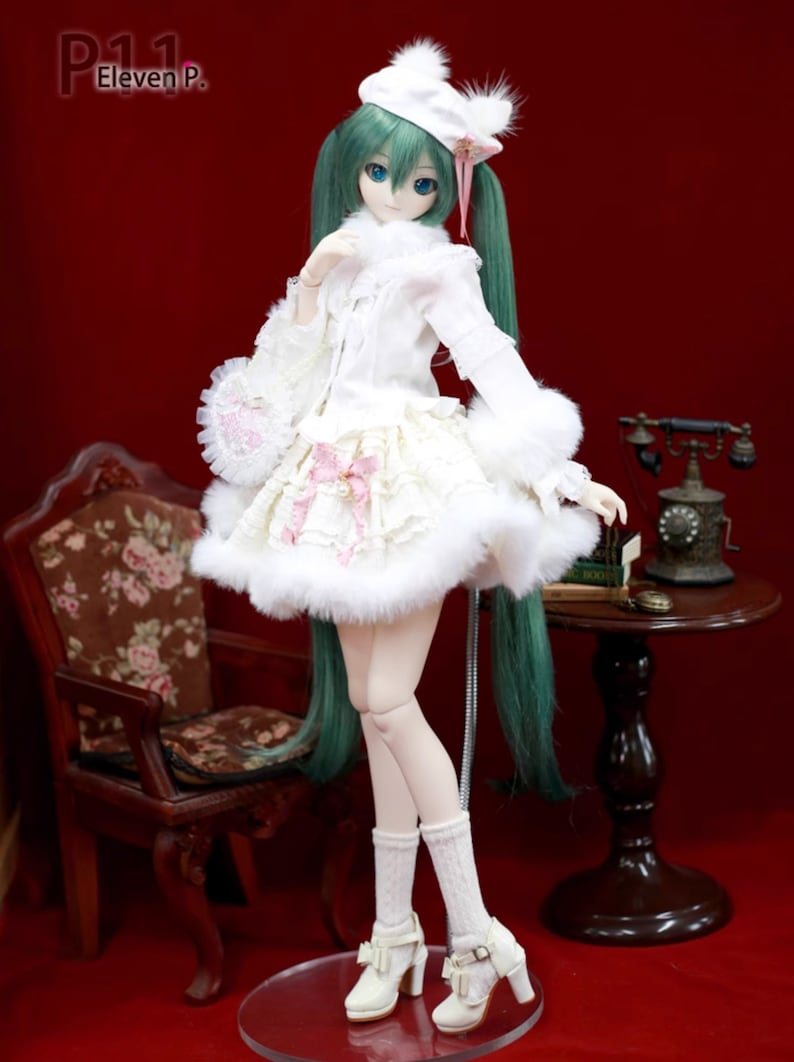 White Lover VI, Dress Set for Dollfie Dream Smart Doll Girl SDGR SD10 ...