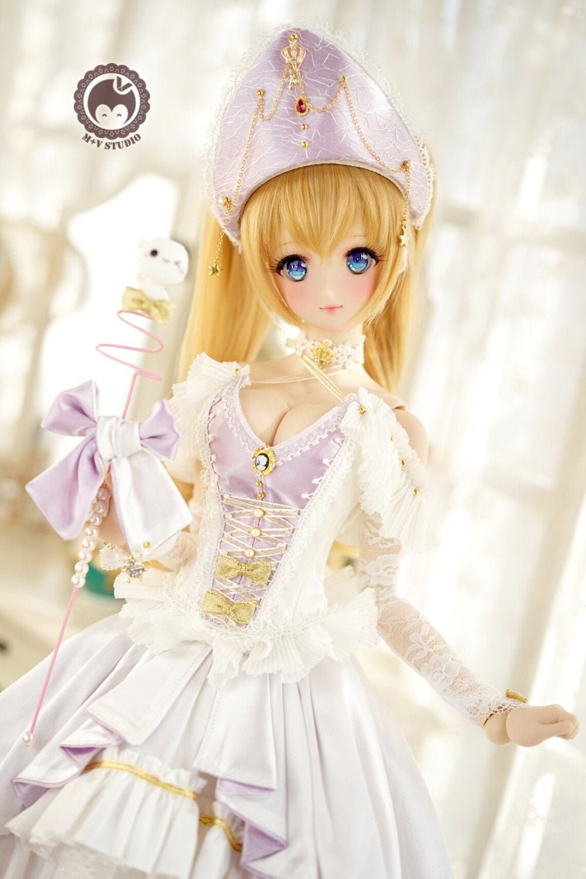 White Queen for SD10 SD16 Sdgr Smart Doll Dollfie Dream Girl (BJD) - Etsy