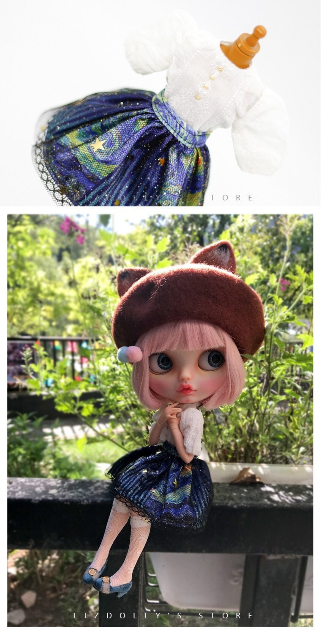 Shirt and Skirt Set for Blythe / Pullip / Azone Pure Neemo - Etsy