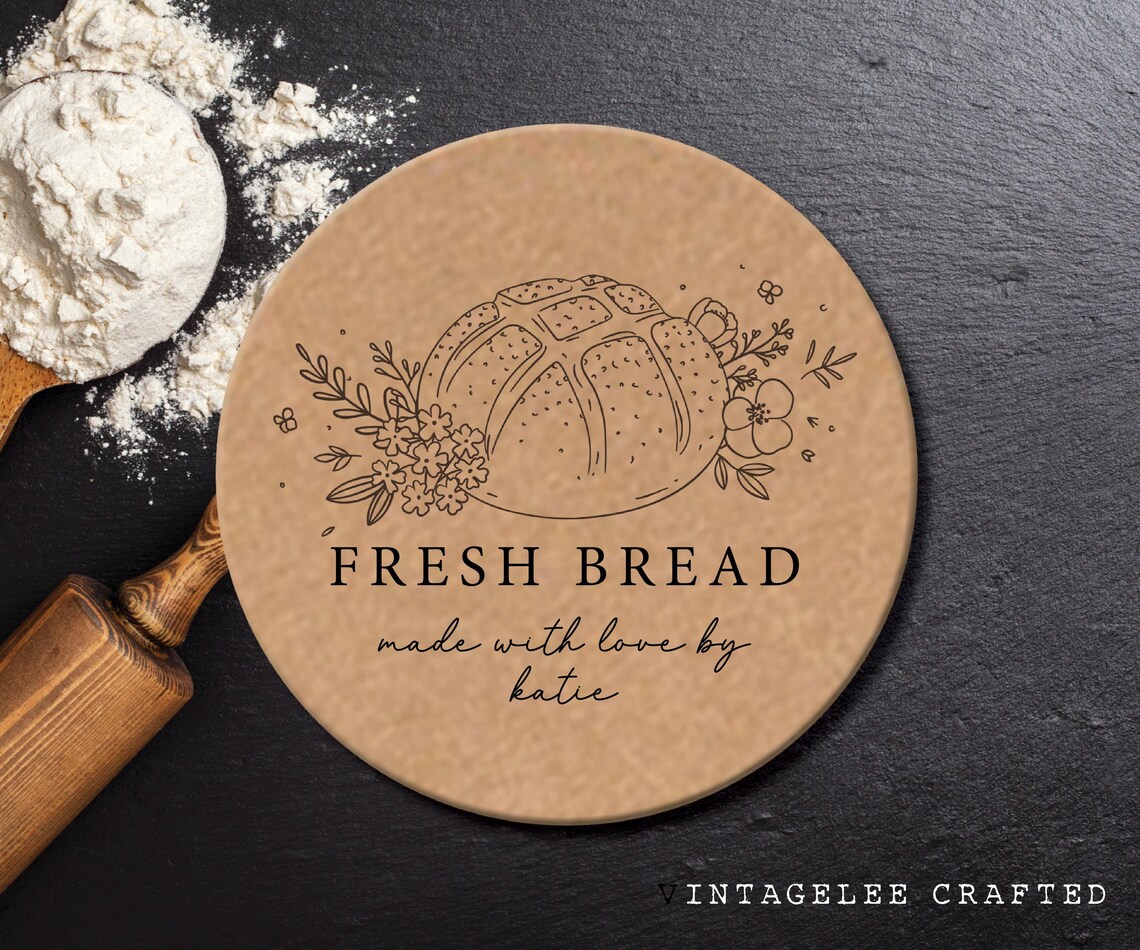 Bread Baking Gifts, Homemade Bread Labels, Sourdough Bread Stickers ...
