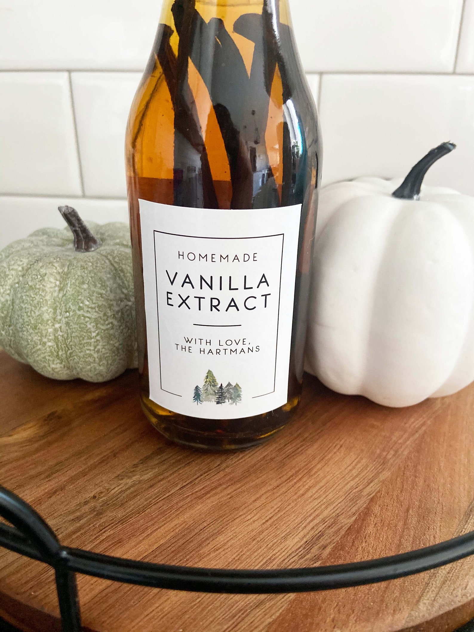 Homemade Vanilla Extract Labels Homemade Vanilla Extract - Etsy