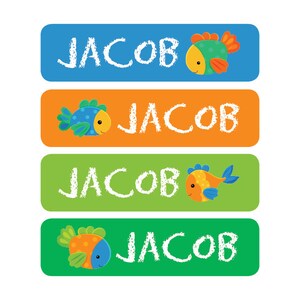 80 custom name label childrens label custom camp school | Etsy