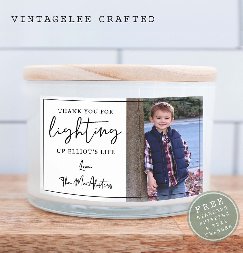 Teacher Christmas Gift Teacher Candle Label Teacher Gift - Etsy