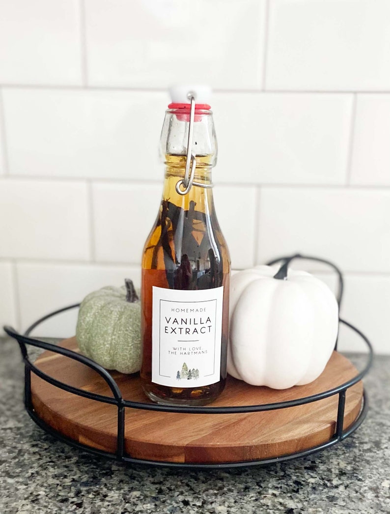 Homemade Vanilla Extract Labels Homemade Vanilla Extract - Etsy