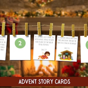 Printable Advent Calendar Scripture Christmas Countdown - Etsy Canada
