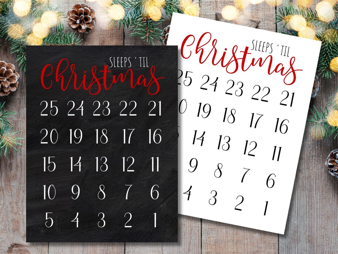 CHRISTMAS COUNTDOWN ADVENT Calendars | Christmas Advent Calendar for ... CHRISTMAS COUNTDOWN ADVENT Calendars | Christmas Advent Calendar for ...