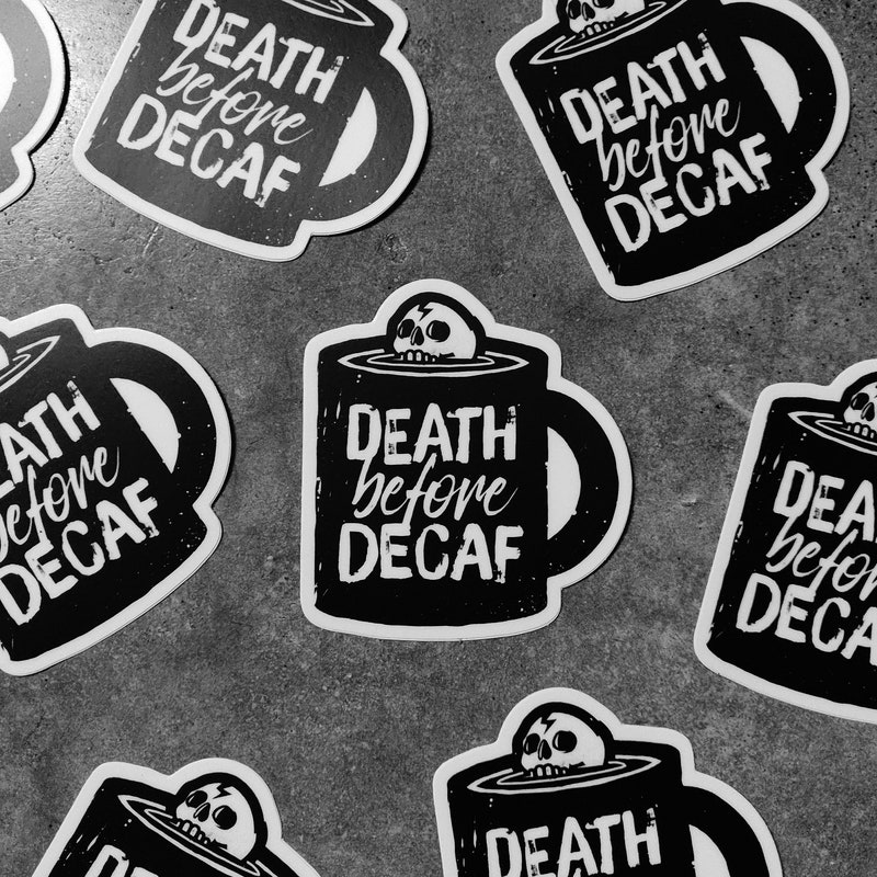 Death Before Decaf - Etsy