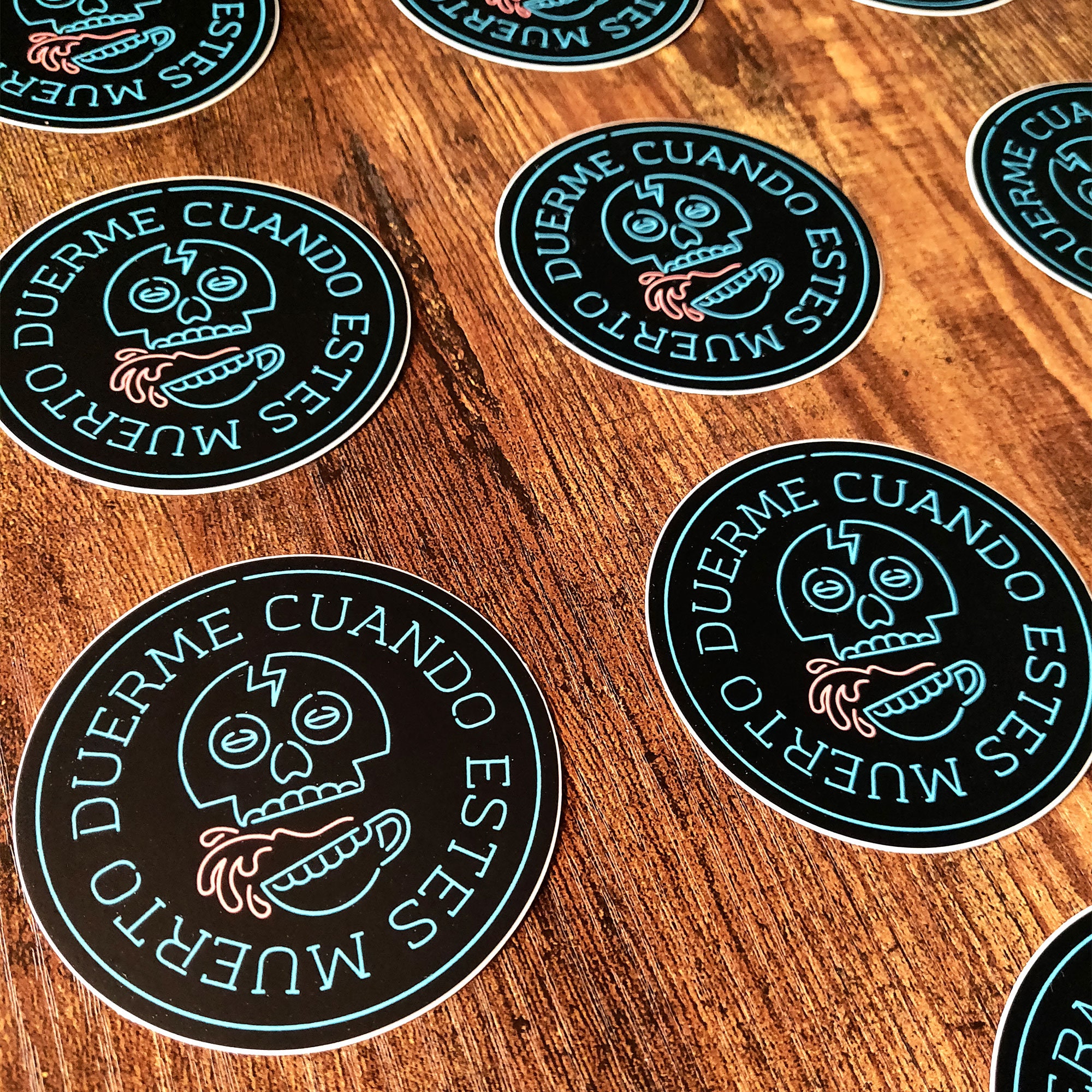 Sleep When You're Dead Sticker - Etsy