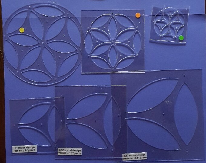 The Tanglers Quandary Stencil Set - Etsy