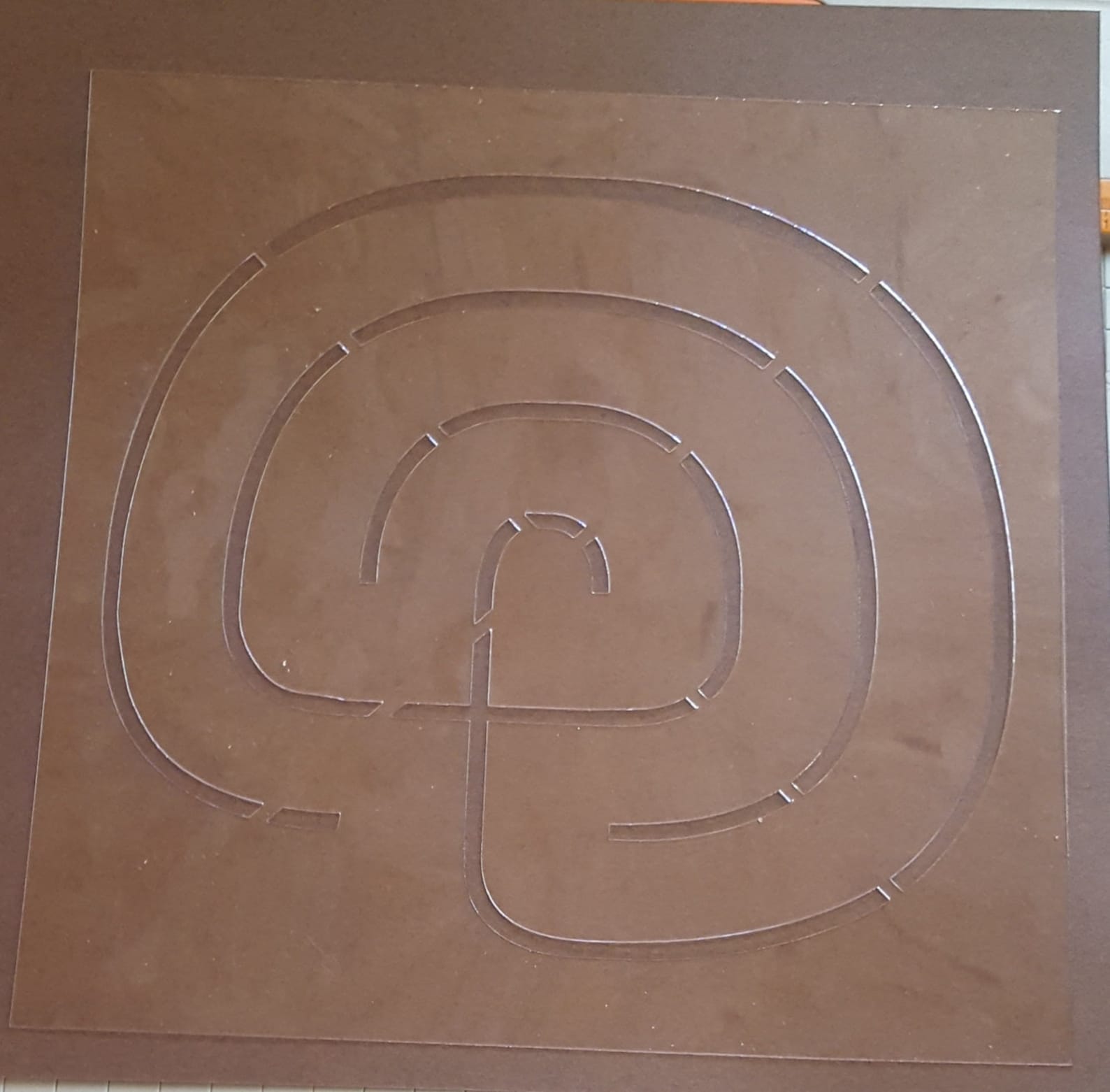 Labyrinth Stencils - Set of 4 - Etsy