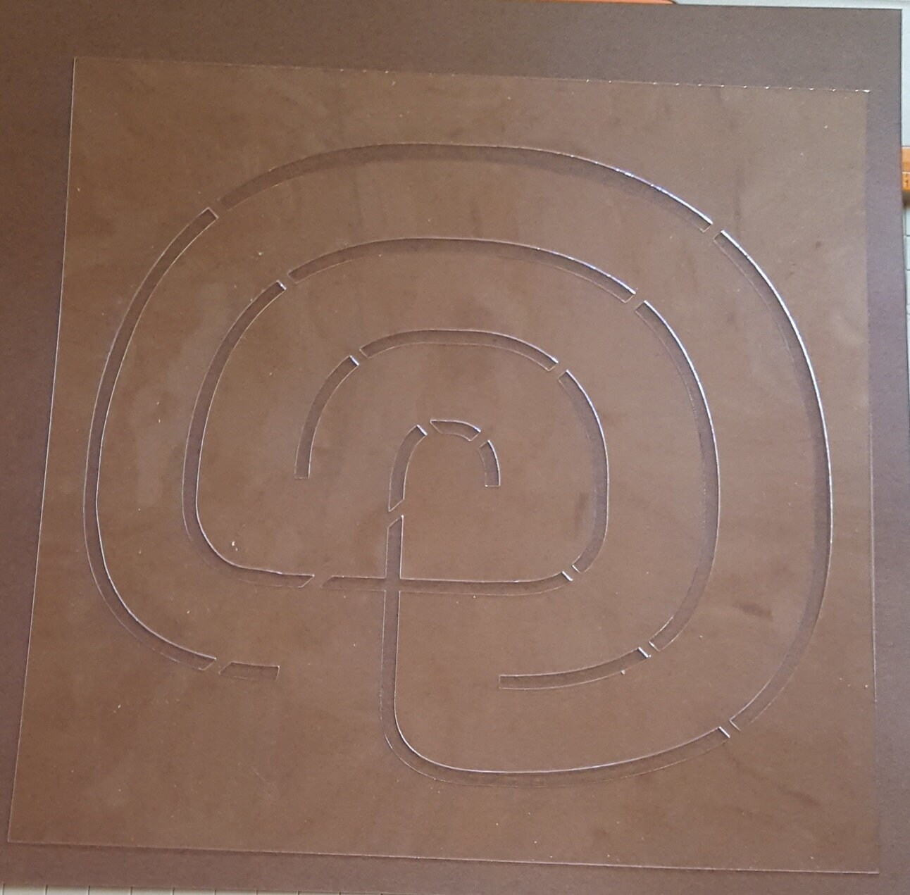 Labyrinth Stencils - Set of 4 - Etsy