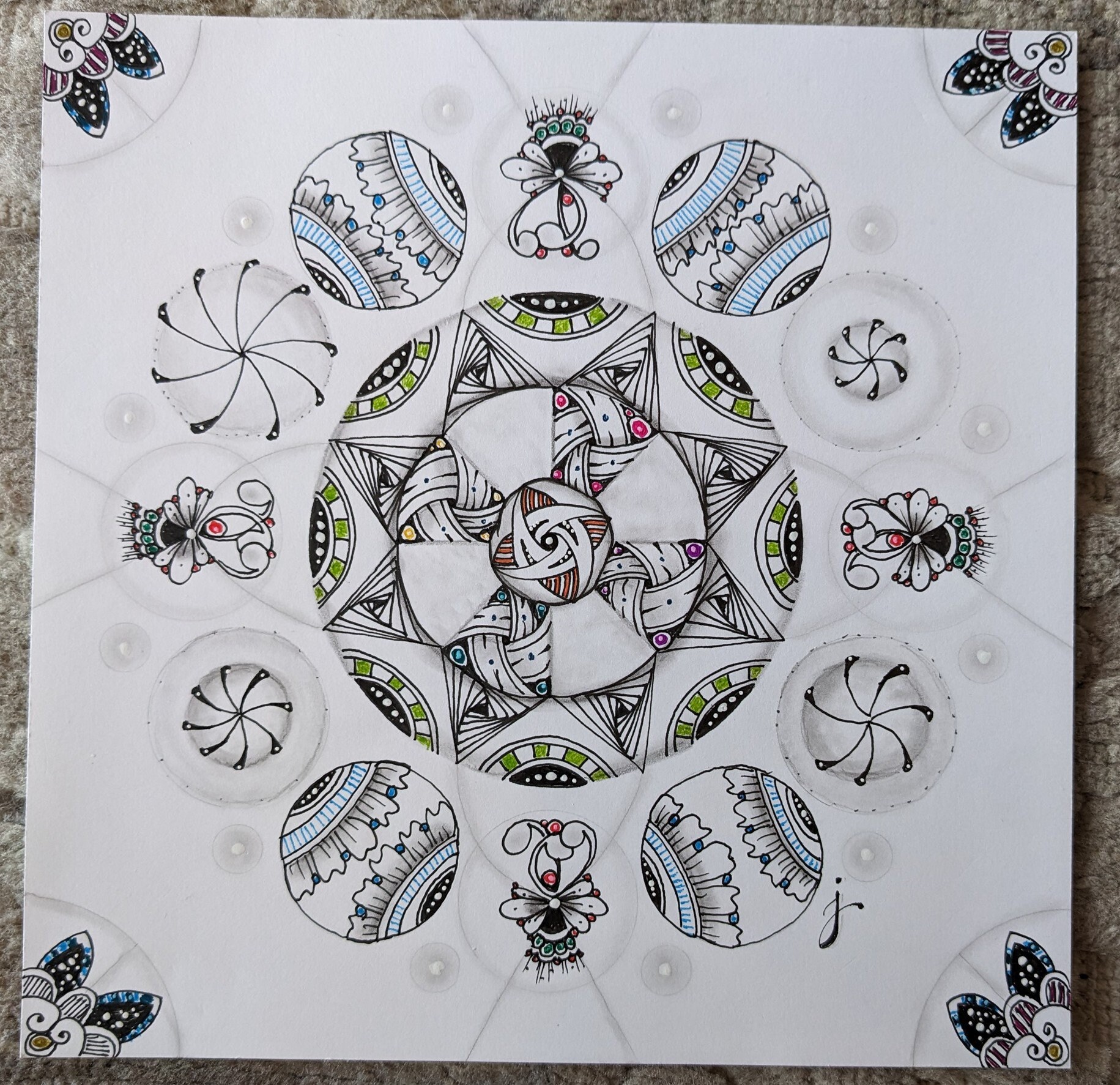 Mandala Mania I Stencil Set - Etsy