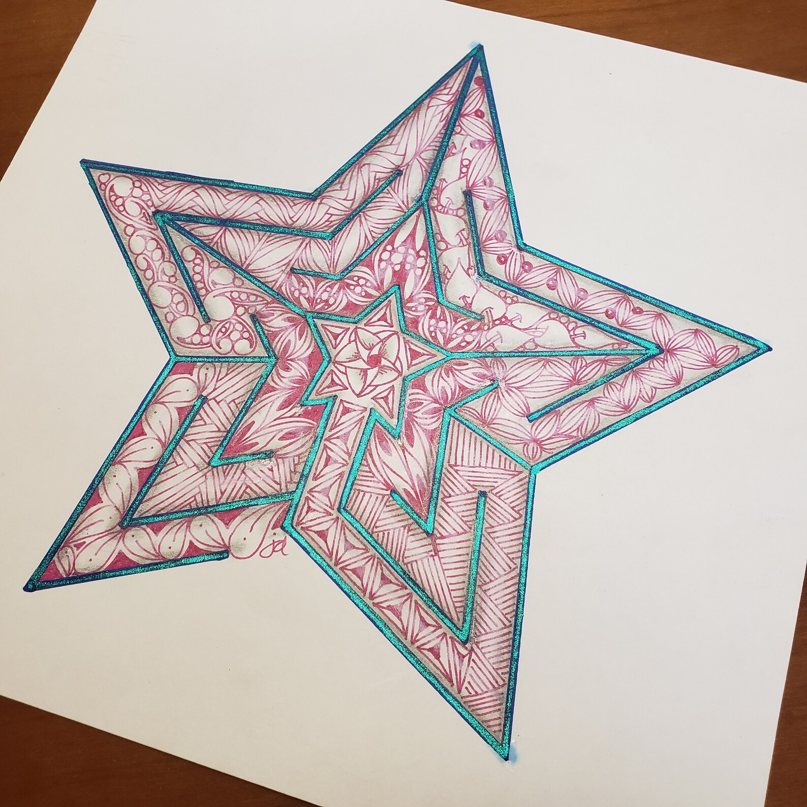 Salted Pink Labyrinth™ Stencils Set of 3 for Opus Tiles - Etsy