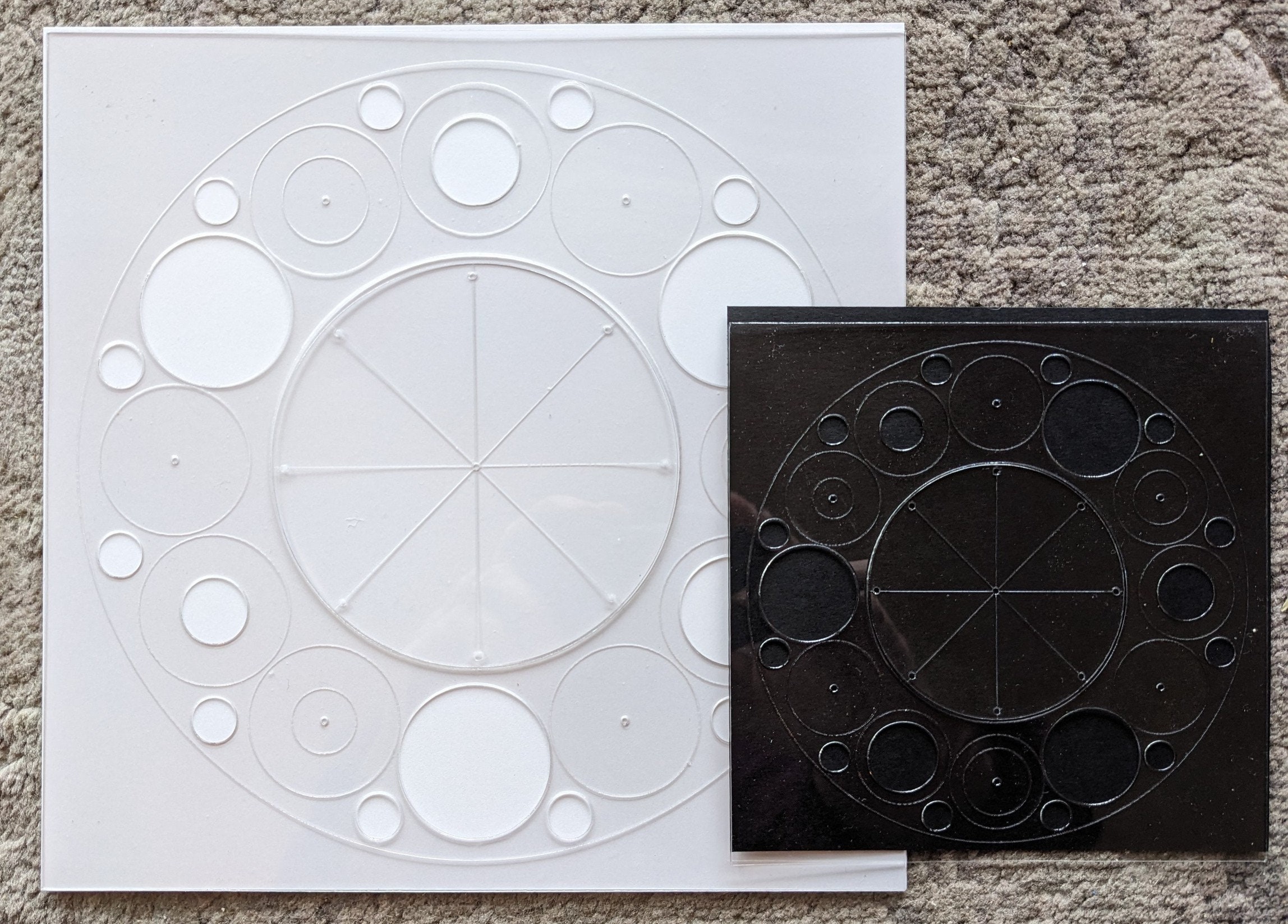 Mandala Mania I Stencil Set - Etsy