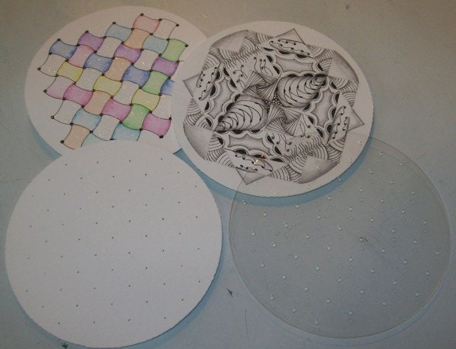 All-in-one Terrific Tangle Stencil 8.5x11 for Use With Zentangle® - Etsy